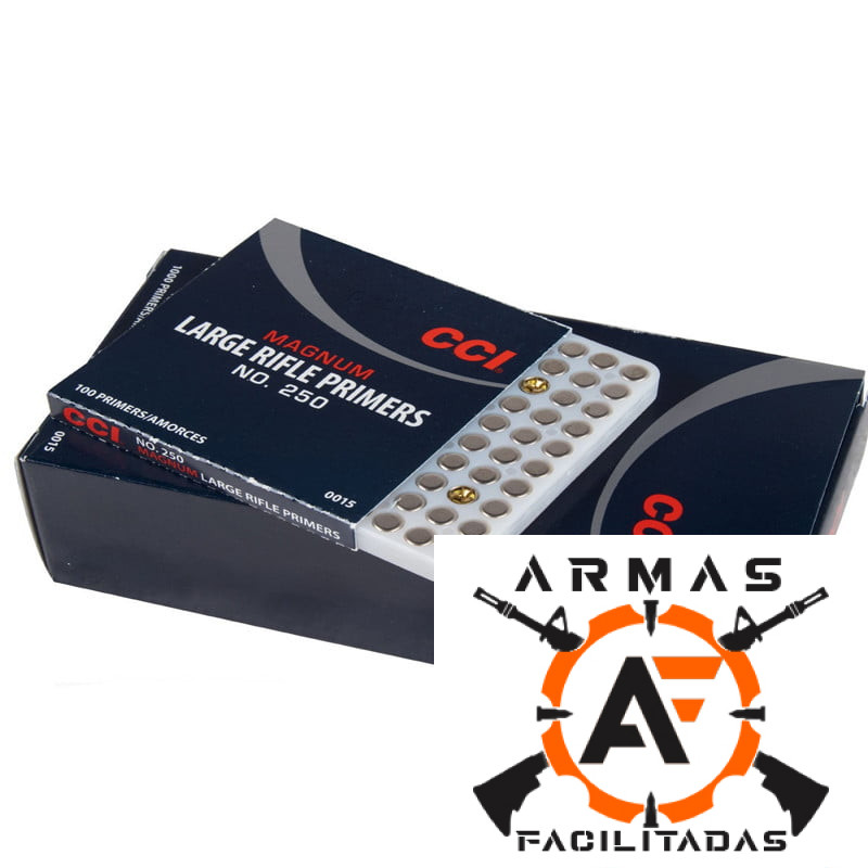 Espoleta CCI 250 Large Rifle Magnum Cx 100 – Armas Facilitadas