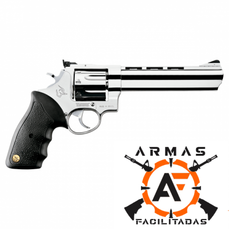 REVÓLVER TAURUS RT 608 INOX ALTO BRILHO CAL .357Mag 6,5 – Armas Facilitadas